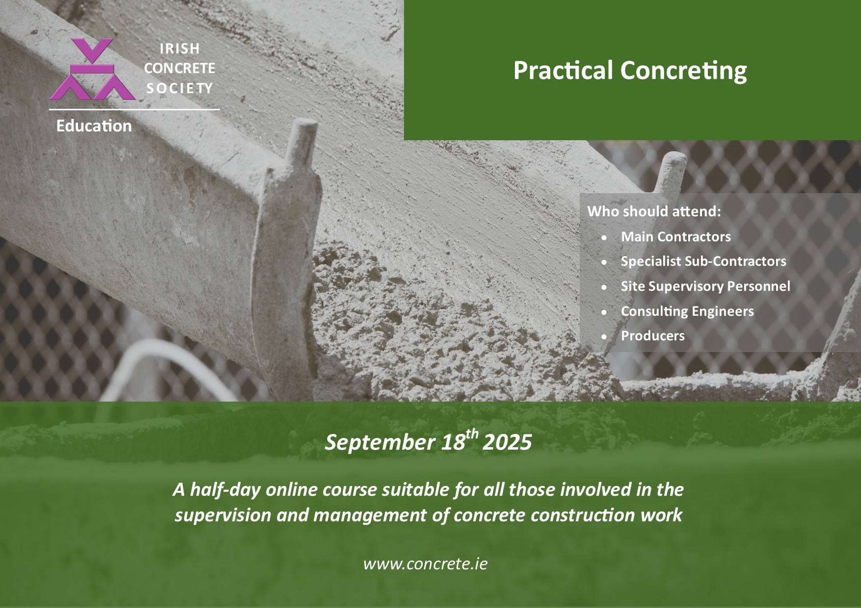 Practical Concreting - The Irish Concrete Society